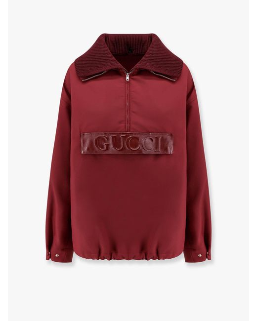 Gucci Jacket in Red | Lyst