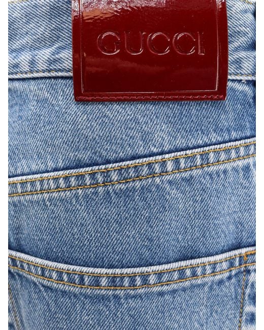 Gucci Jeans in Blue | Lyst
