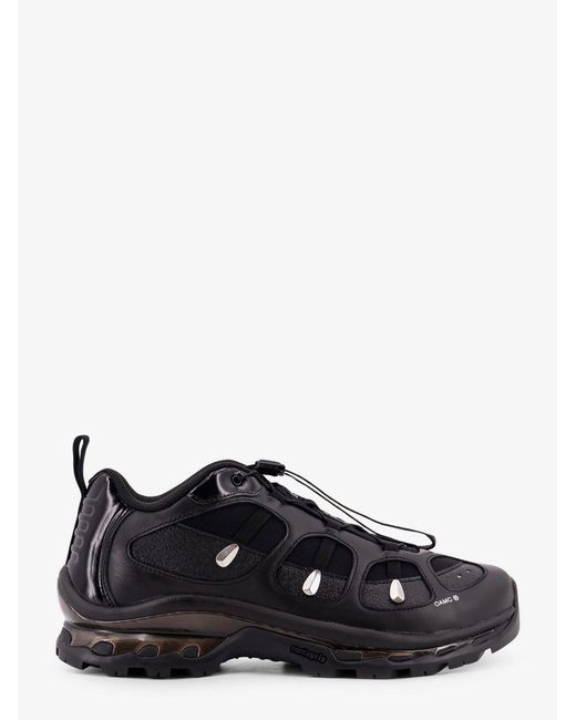 Salomon X Oamc Leather And Nylon Sneakers in Black for Men | Lyst UK