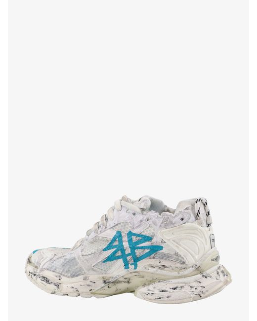 Balenciaga Runner Graffiti in Blue | Lyst