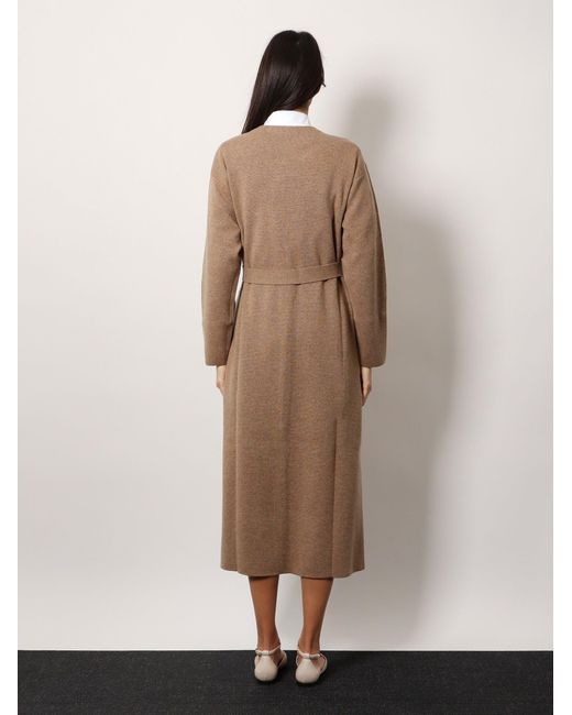 Max Mara Gestro Coat in Natural | Lyst