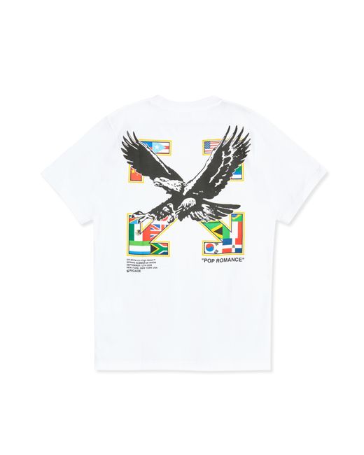 Off-White c/o Virgil Abloh Ow X Brigade Staff T-Shirt in White for Men ...