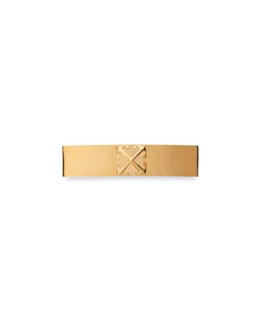 Off-White c/o Virgil Abloh Arrow Hair Clip in White | Lyst UK