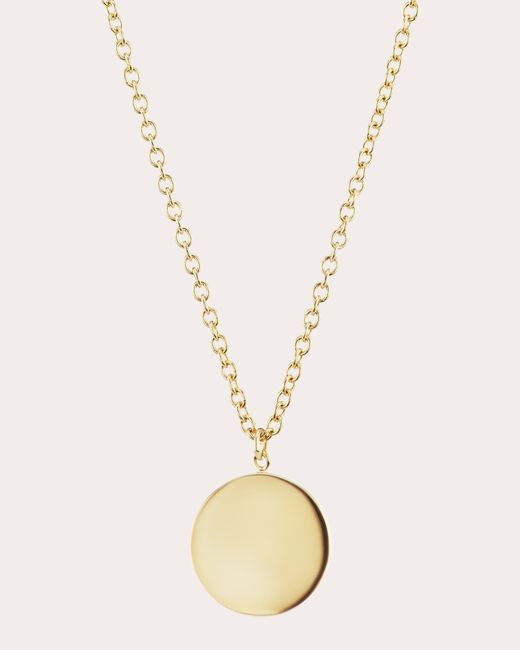 The Gild 14K Signature Pendant Necklace in Natural | Lyst