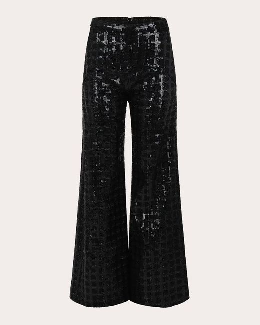 Cavanagh Baker Taylor Sequin-Embellished Pants in Black | Lyst