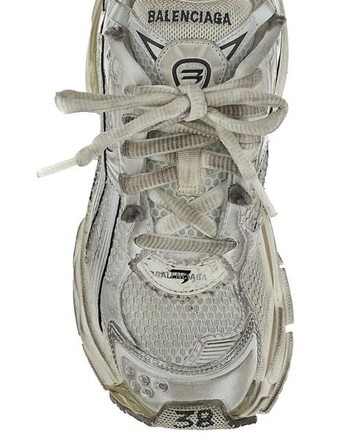 Balenciaga Runner Sneaker in White | Lyst