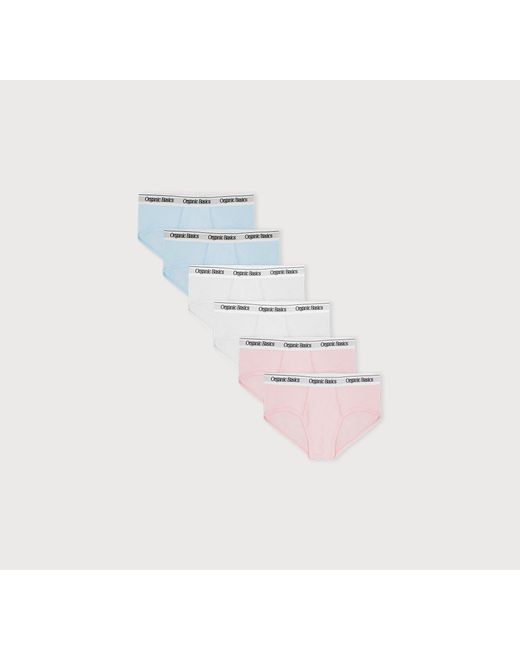 Organic Basics Easy Briefs 6-Pack Light Soft in Blue for Men | Lyst