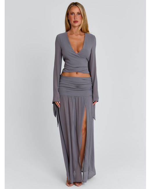 Outcast Livvie Top in Gray | Lyst