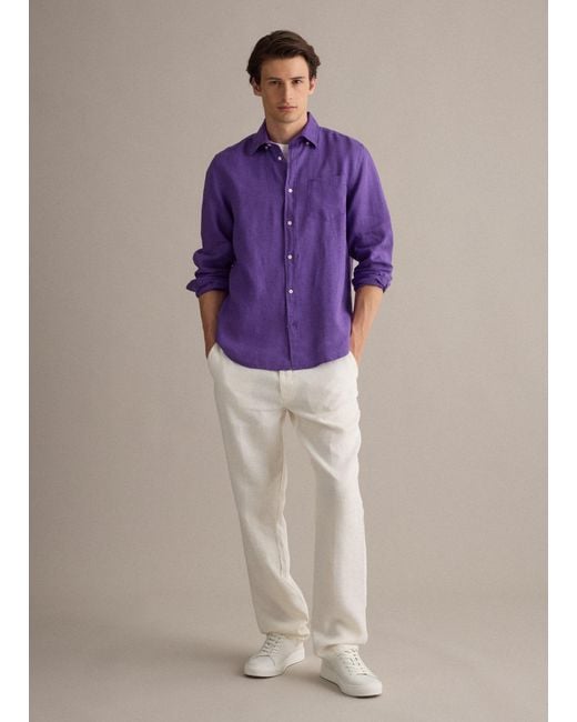 Camicia da Uomo di Piombo in Viola | Lyst