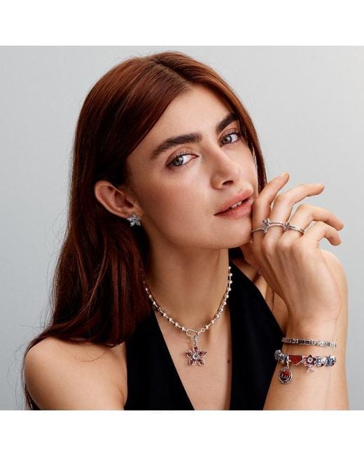 PANDORA Stranger Things Glow-In-The-Dark Upside Down Dangle Charm in ...