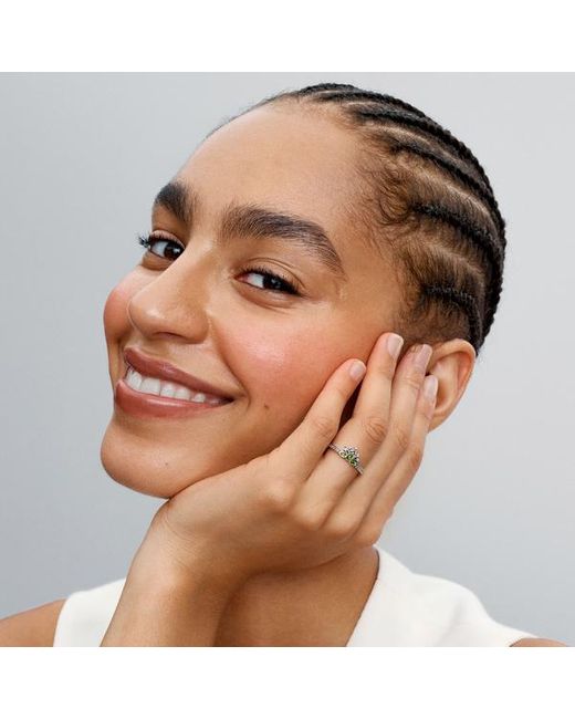 PANDORA Disney Princess Tiana Tiara Ring in Metallic | Lyst UK