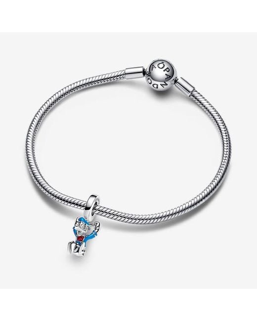 PANDORA Disney Donald Duck Dangle Charm in Blue | Lyst UK