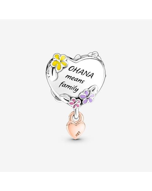 PANDORA Disney Ohana Lilo & Stitch Inspired Charm in Blue | Lyst UK