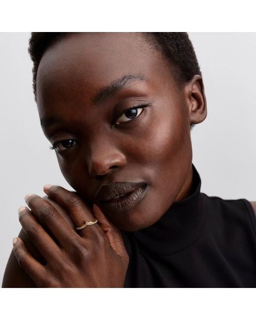 PANDORA Disney Princess Aurora Tiara Ring in Metallic | Lyst UK