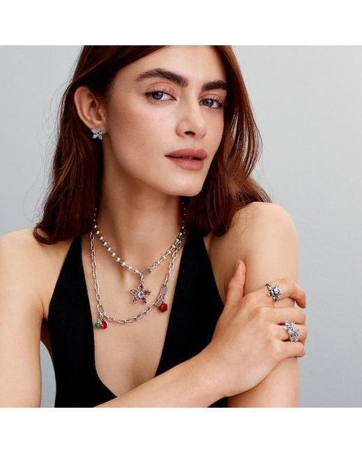 PANDORA Stranger Things Glow-In-The-Dark Run Dangle Charm in Green ...