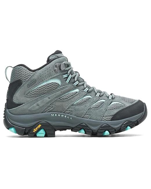 Merrell Moab 3 Mid Gore-tex Shoes in Blue | Lyst