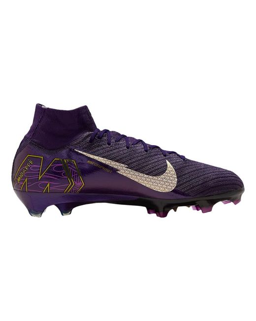 Nike Mercurial Superfly 10 Elite Fg High-top Cleats in Blue | Lyst