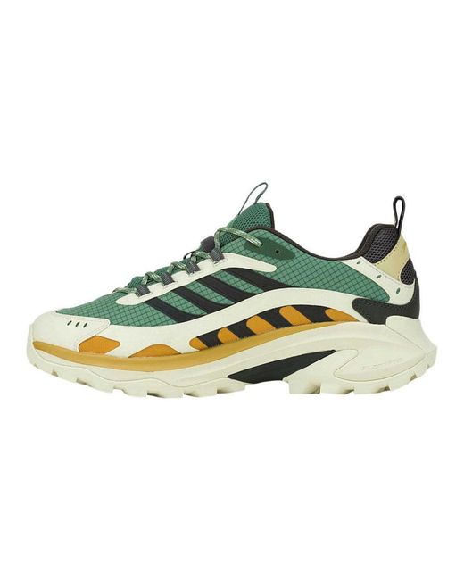 Merrell Moab Speed 2 Gore-tex Shoes in Green for Men | Lyst