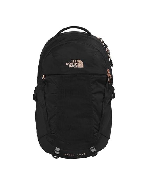 The North Face Recon Luxe Backpack in Black | Lyst