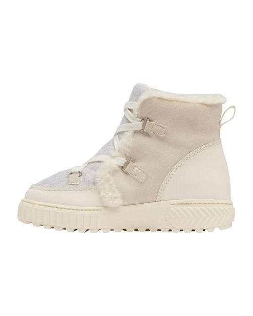 Sorel Ona Ave Alpine Boot Waterproof in Natural | Lyst