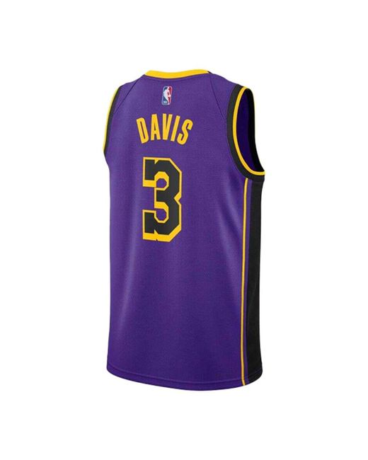 Nike Anthony Davis Los Angeles Lakers Statement Edition in Purple for ...