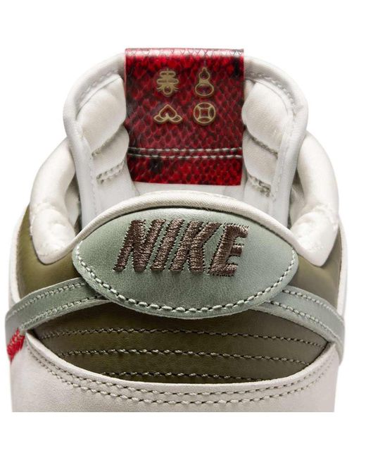 Nike Mens Dunk Low Retro Shoes in Gray for Men | Lyst