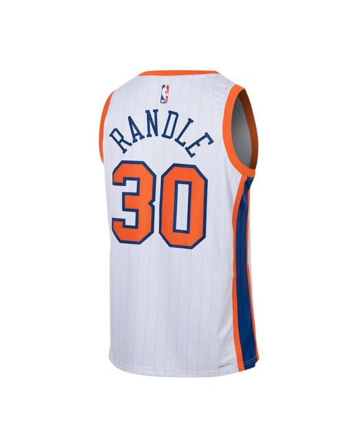 Nike Randle New York Knicks City Swingman Jersey in Blue for Men | Lyst