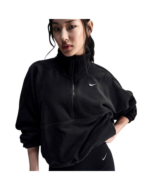Nike One Jacket in Black | Lyst