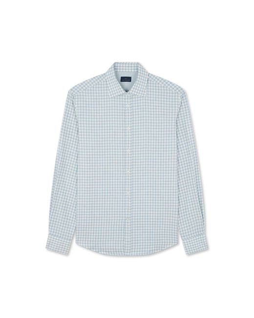 Paul & Shark Cotton Flannel Shirt in Blue for Men | Lyst UK