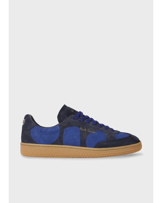 Paul Smith Suede 'Como' Trainers in Blue for Men | Lyst