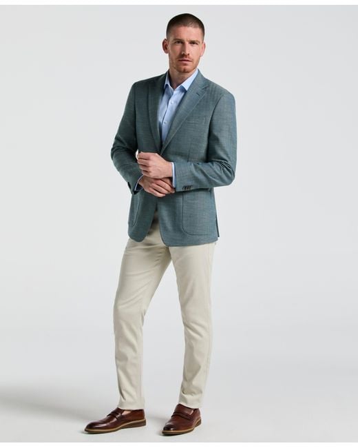 Perry Ellis Herringbone Pattern Sports Coat in Blue for Men | Lyst