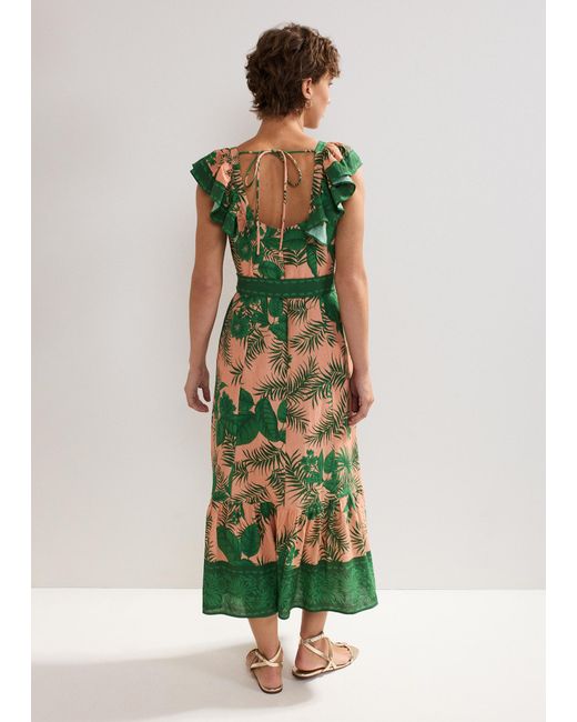 Phase Eight Sandra Midi Dress in Green | Lyst UK