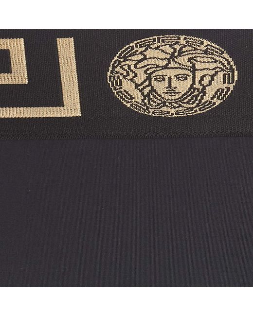 Gold Versace Logo Border