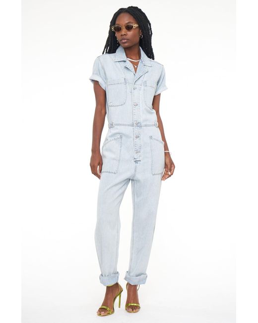 Pistola Grover Short Sleeve Field Suit In Blue Lyst