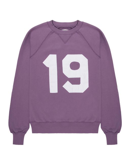 Drake's Drake' Raglan 1977 Sweatshirt in Purple for Men | Lyst UK