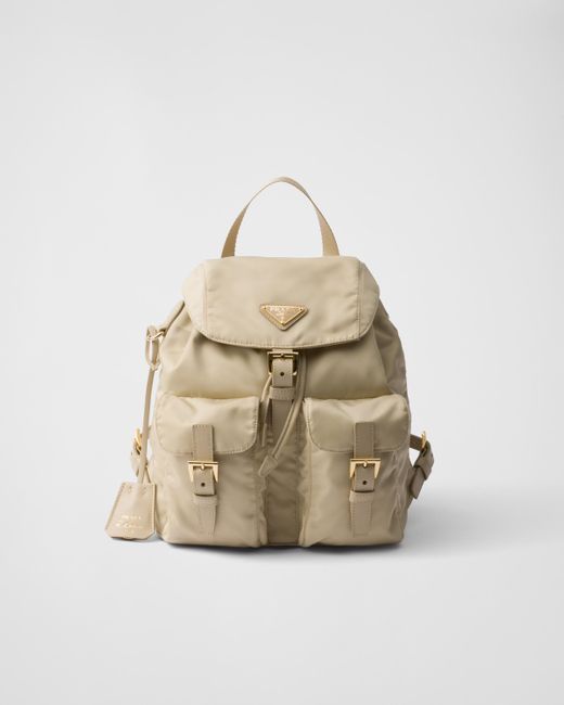 Prada Re-Edition 1978 Small Re-Nylon Backpack in Natural | Lyst