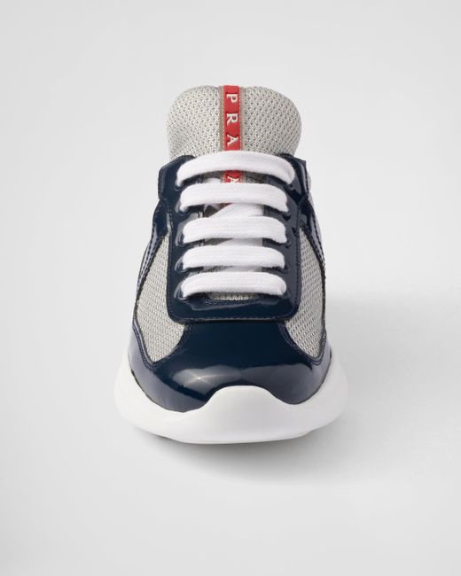 Prada America's Cup Sneaker in Blue | Lyst