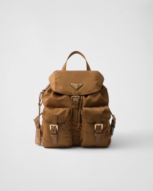 Prada Re-Edition 1978 Small Re-Nylon Backpack in Brown | Lyst
