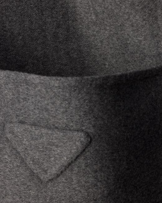 Prada Double Wool Hooded Scarf | Lyst