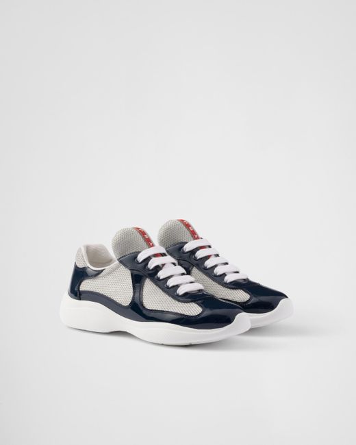 Prada America's Cup Sneaker in Blue | Lyst