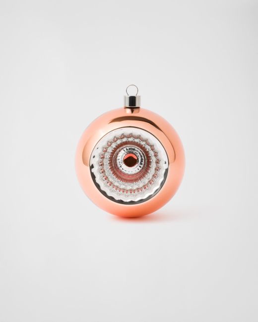 Prada Glass Christmas Ornaments in White | Lyst UK