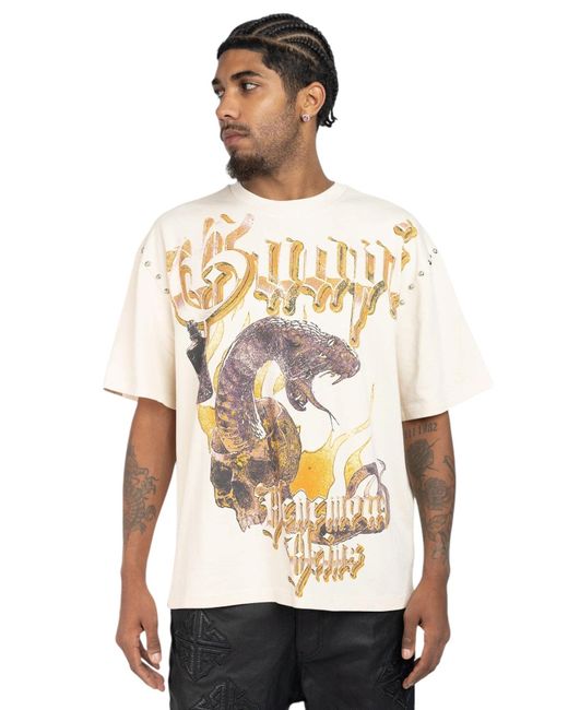 GUAPI Venemous Veins Tee in White for Men | Lyst