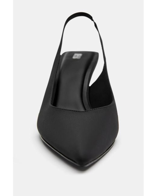 Pull&Bear Nylon High-Heel Shoes in White | Lyst UK