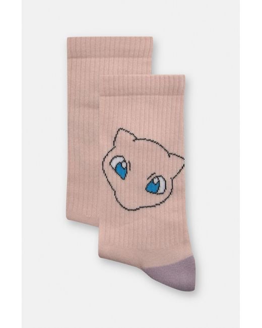 Pull&Bear Pokémon Mew Socks in Pink for Men | Lyst UK