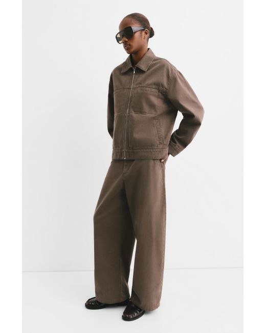 Pull&Bear Utility Jacket in Brown | Lyst UK