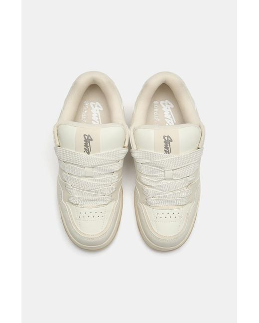 Pull&Bear Stwd Skate Shoes in White | Lyst UK