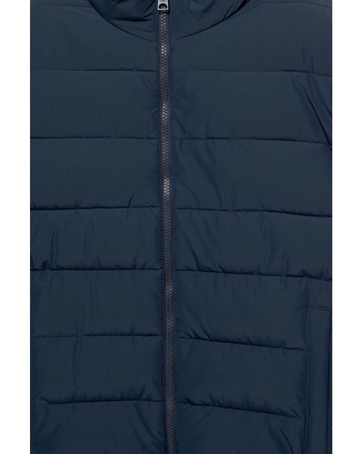 Pull&Bear Combined Puffer Jacket in Blue for Men | Lyst UK