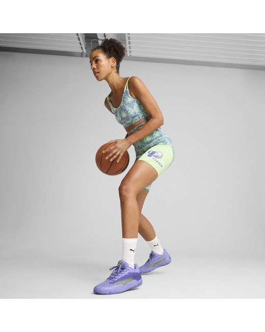 PUMA Stewie 3 Lace Em Up Basketball Shoes in Purple | Lyst