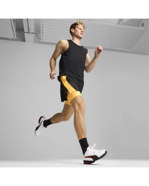 PUMA Voltaic Evo Fast Running Shoes in White for Men | Lyst