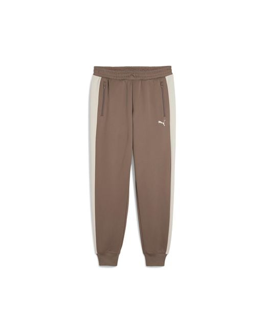 PUMA T7 Always On Track Pants in Natural for Men | Lyst
